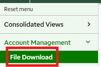 TD Ameritrade: Download Historical Files – Capitect