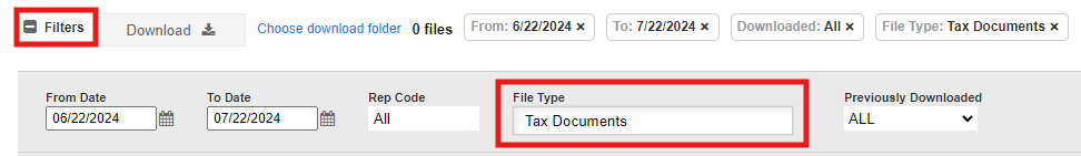 TD Ameritrade: Download Historical Files – Capitect